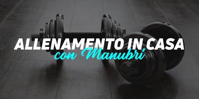 Allenamento in casa con 2 manubri: primo mese (I)