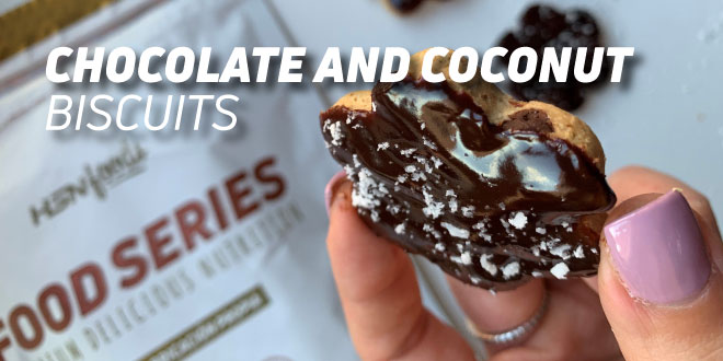 Healthy Chocolate and Coconut Biscuits - HSN Recipes